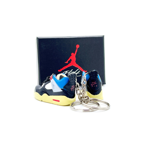 3D Sneaker Keychain- Air Jordan 4 Union Nior Pair – KickzStore
